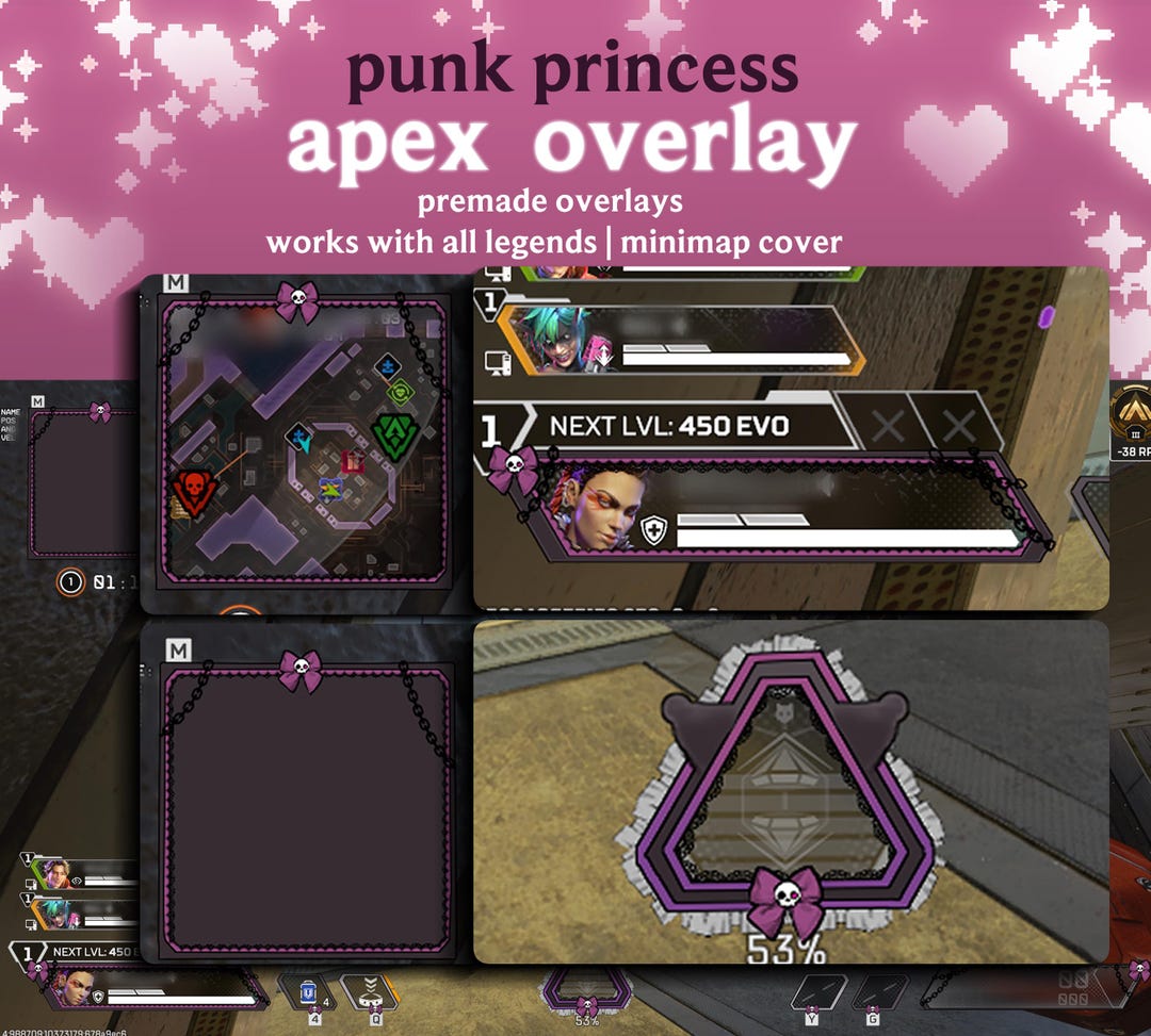 Punk Princess Apex Legends Overlay - Etsy