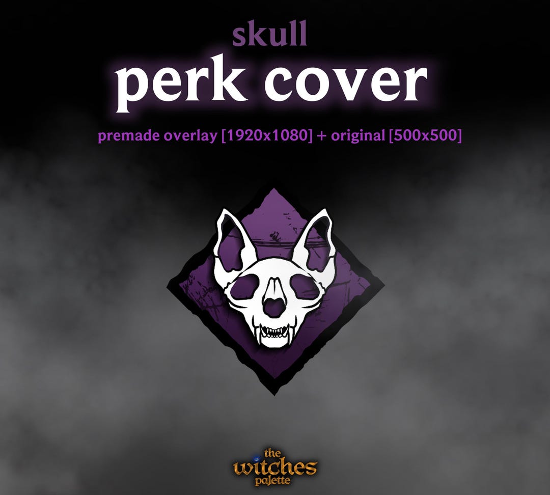 Cat Skull Perk Cover | Dead by Daylight - Etsy