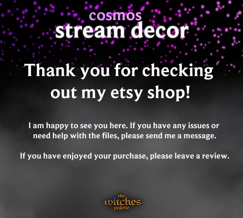 Cosmos/milkyway Animated String Lights | Light Chain | Twitch ...