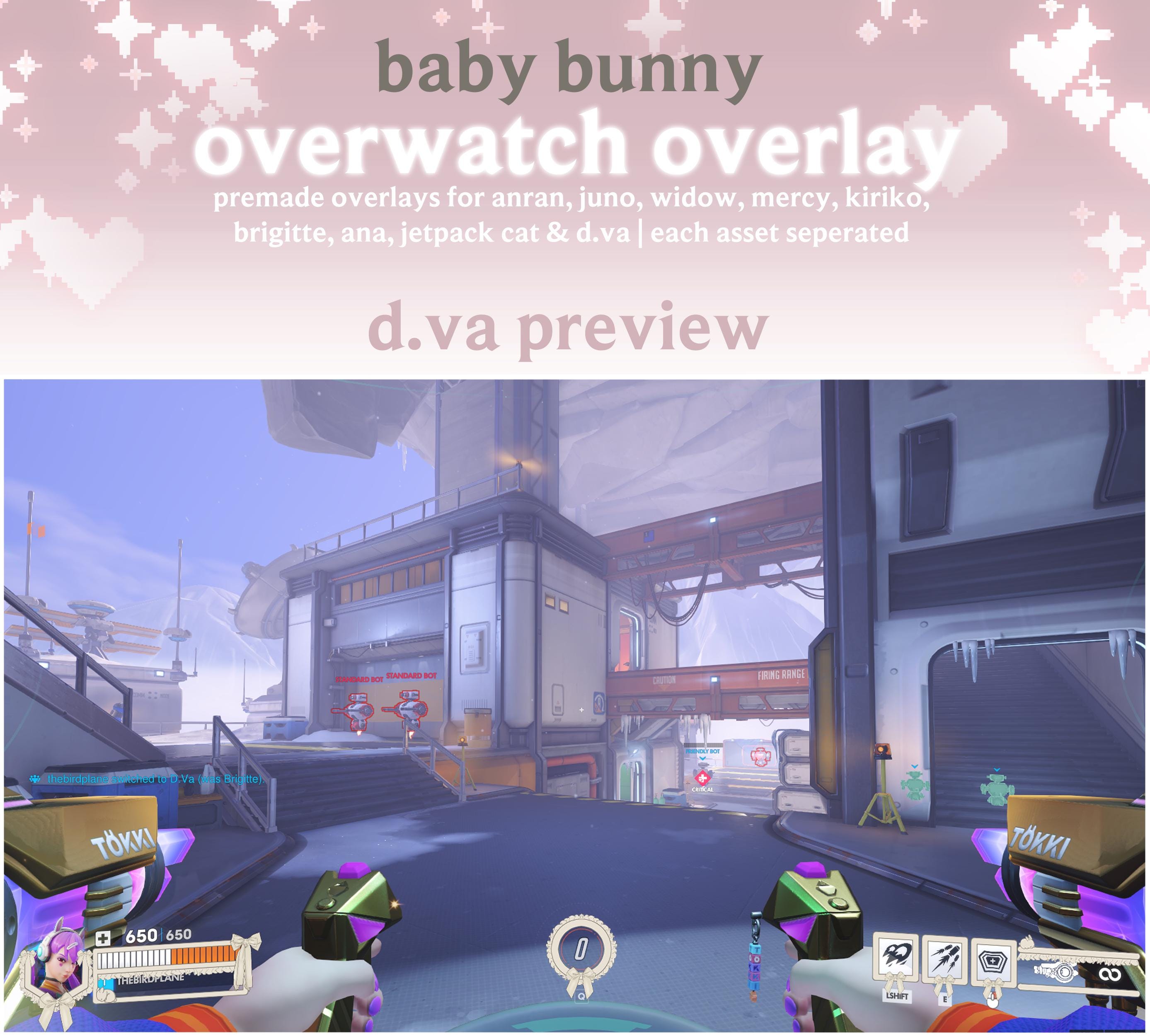 Baby Bunny HUD Overwatch Overlay | HUDSIGHT - Etsy