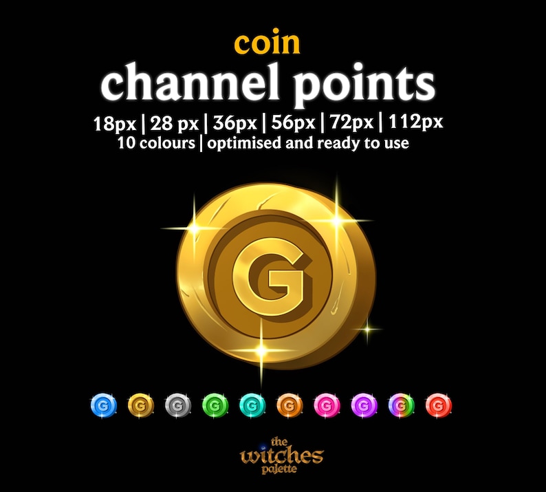 G Letter Coin | Alphabet | Channel Points - Etsy