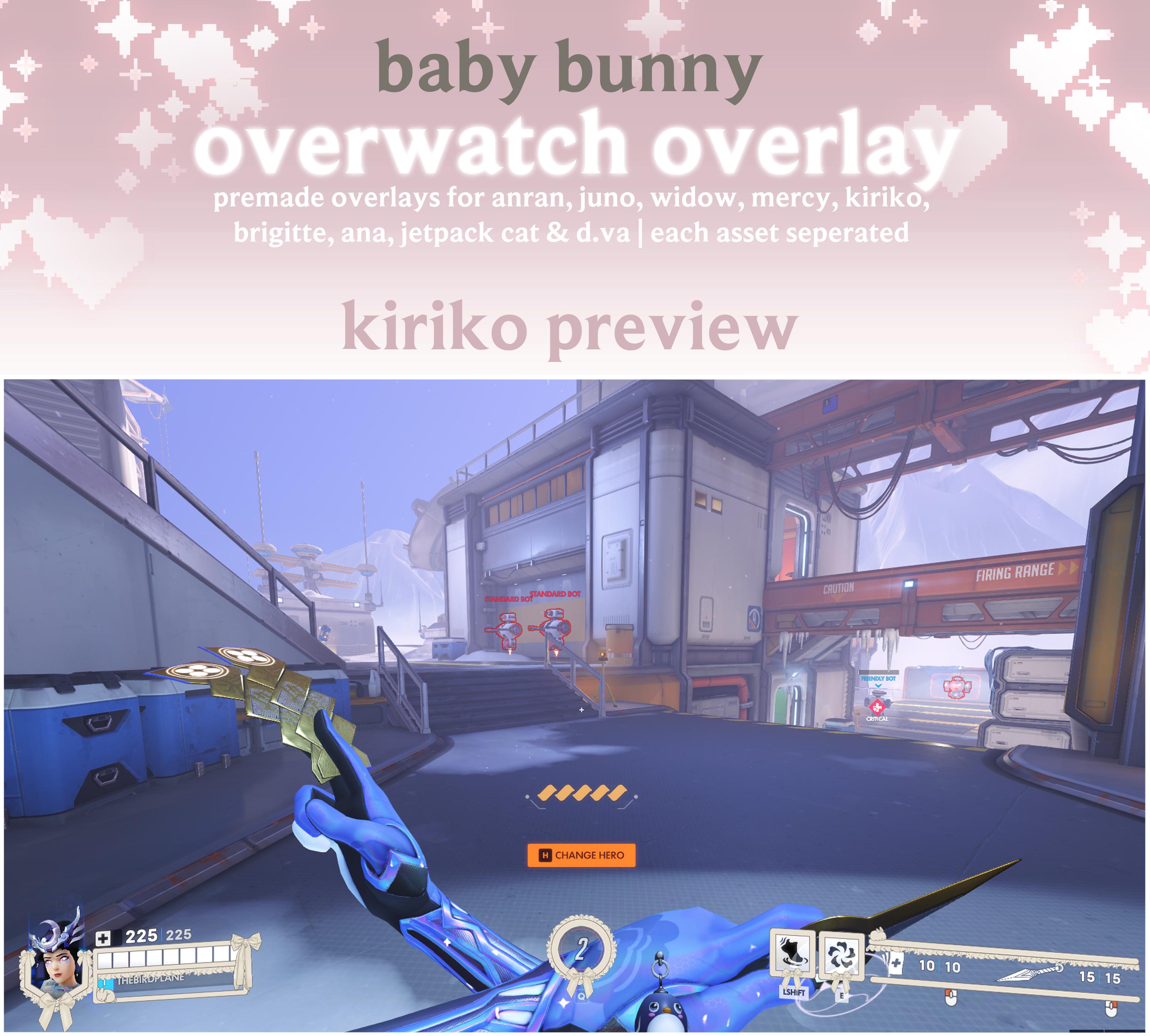 Baby Bunny HUD Overwatch Overlay | HUDSIGHT - Etsy