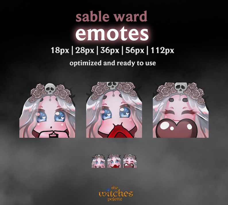 Sable Ward Emote Pack Dead by Daylight - Etsy