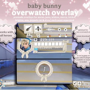 Baby Bunny Overwatch Stream HUD Overlay | HUDSIGHT - Etsy