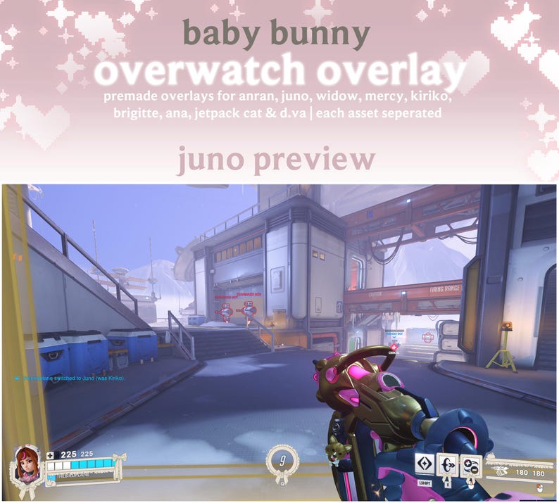 Baby Bunny HUD Overwatch Overlay | HUDSIGHT - Etsy
