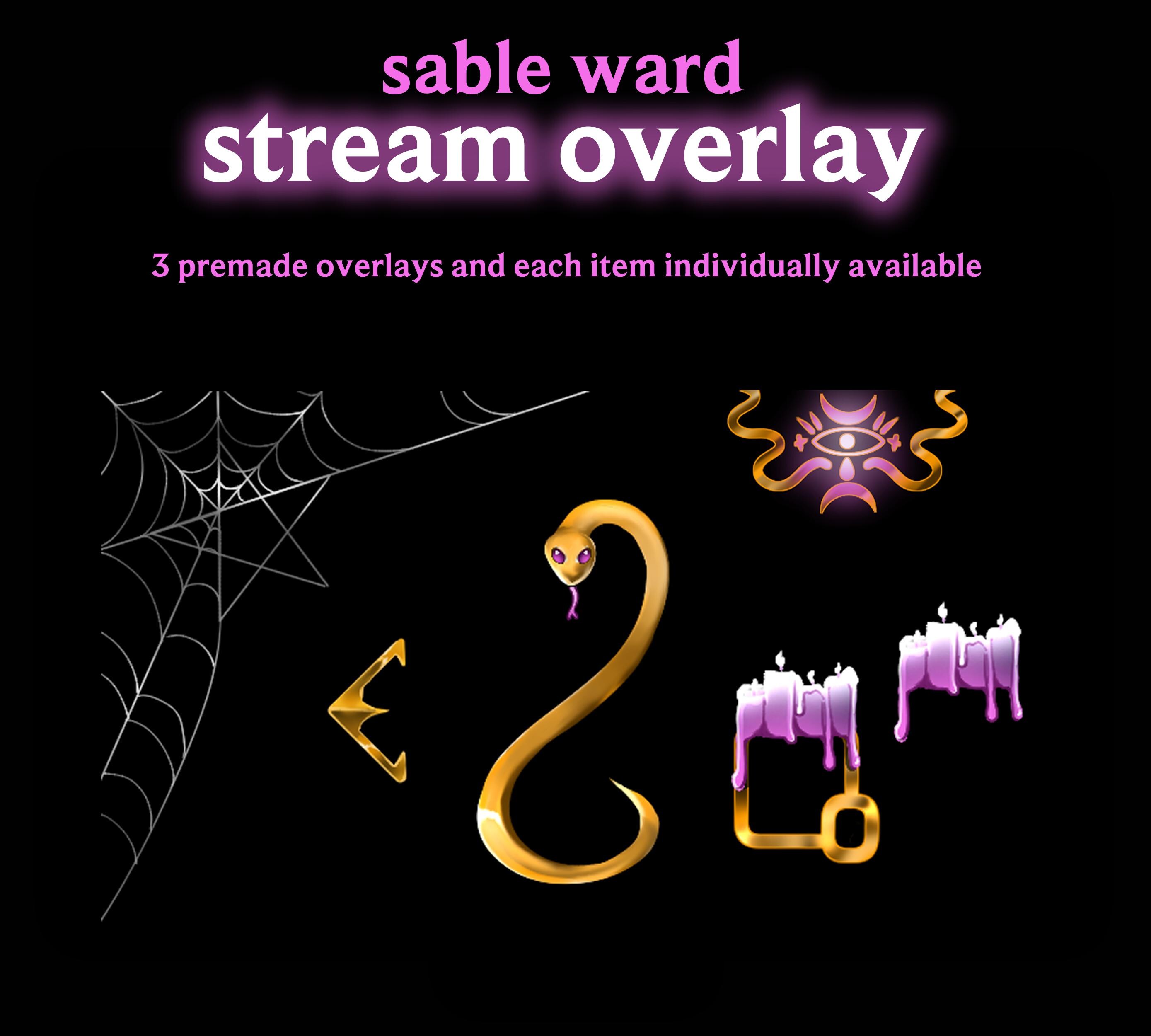 Sable Ward Dead by Daylight Overlay | HUDSIGHT - Etsy
