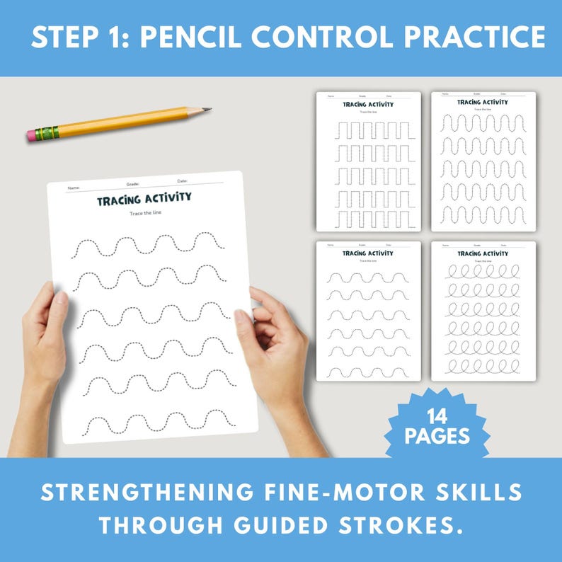 Personalized Name Tracing Workbook: Preschool Learning Activity Toddler ...