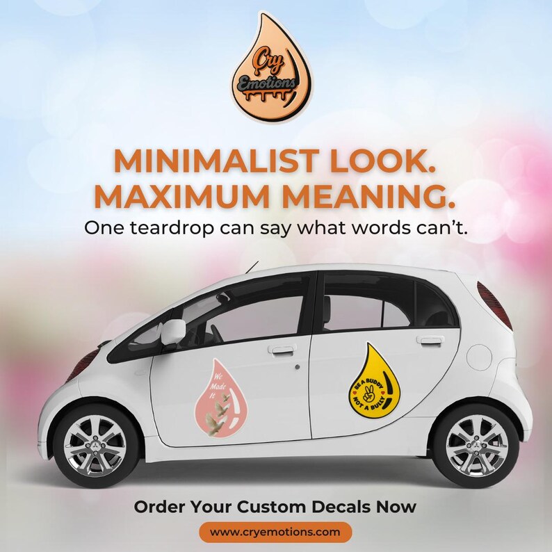 Cry Emotions Baby Time Car Decal - Etsy