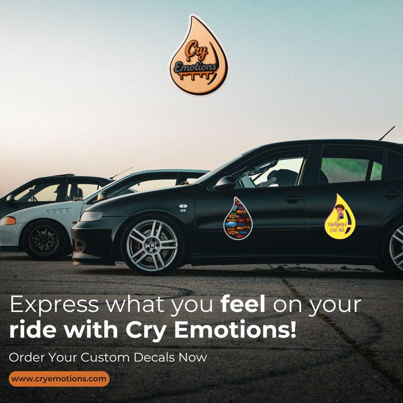 Cry Emotions Baby Time Car Decal - Etsy