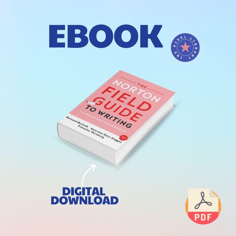 The Norton Field Guide to Writing With Readings and Handbook 5th Edition - Etsy