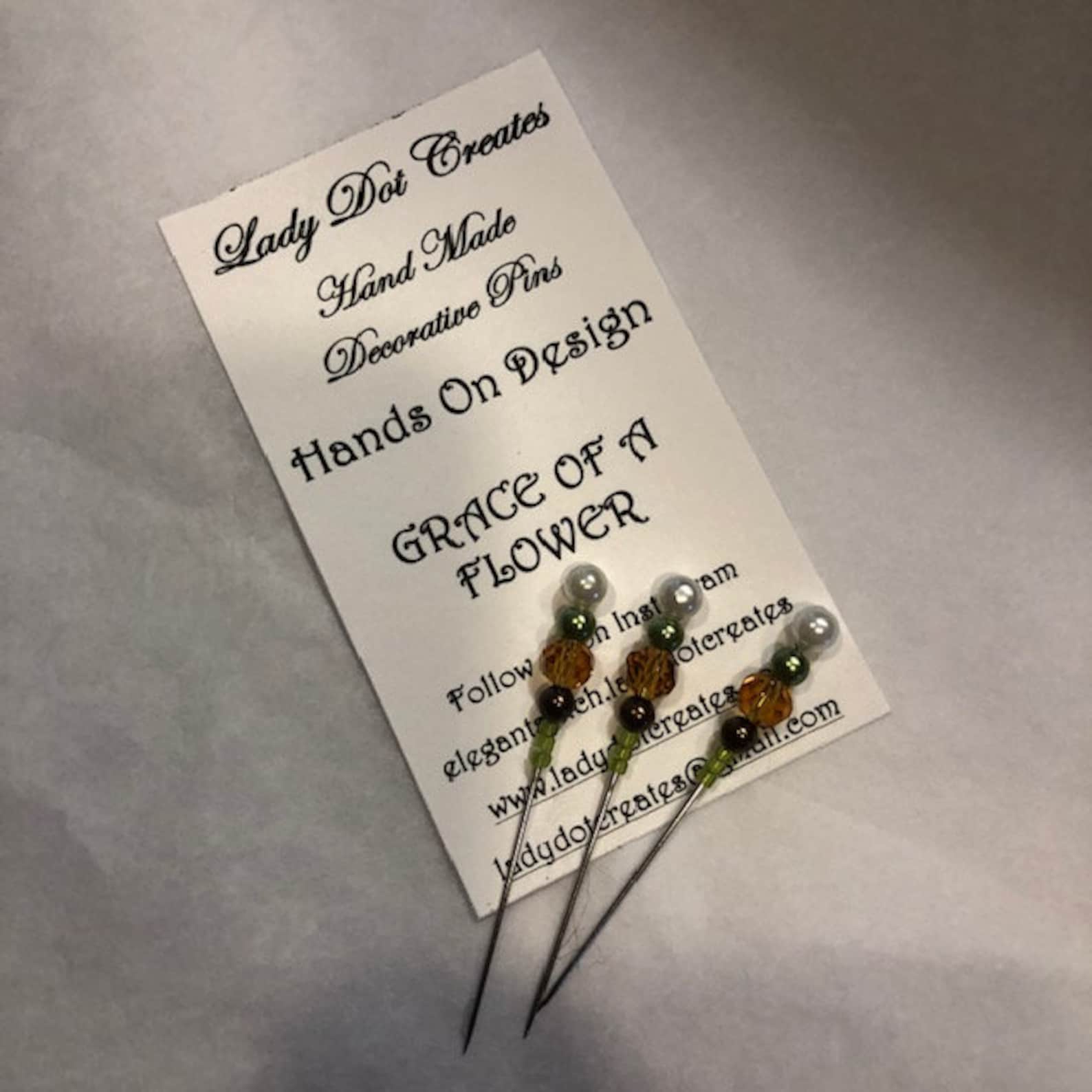 Hands on Design Grace of a Flower 3 Pin Set - Etsy