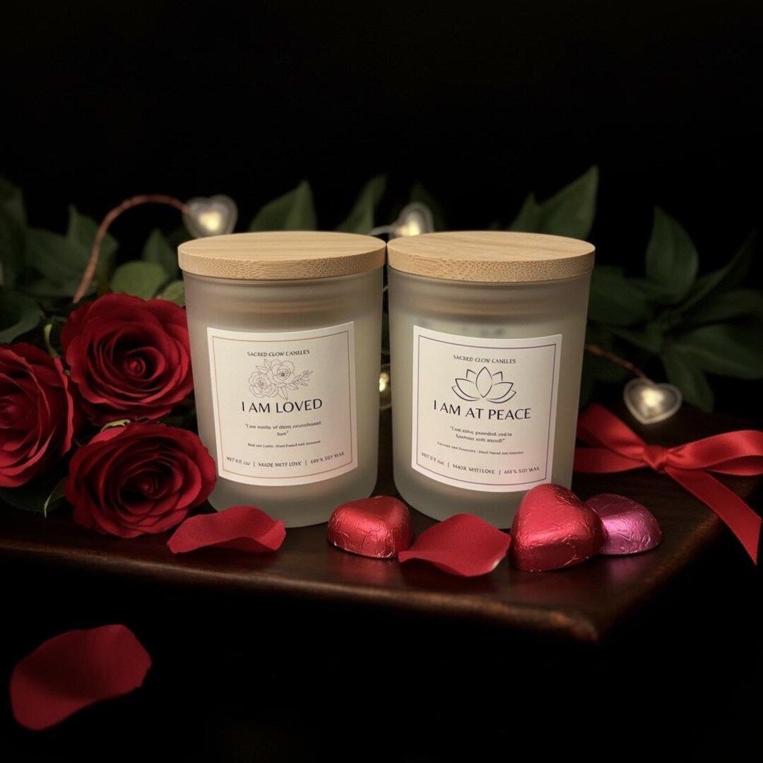 The Self Love & Peace Valentine's Day Bundle: Affirmation Candles ...