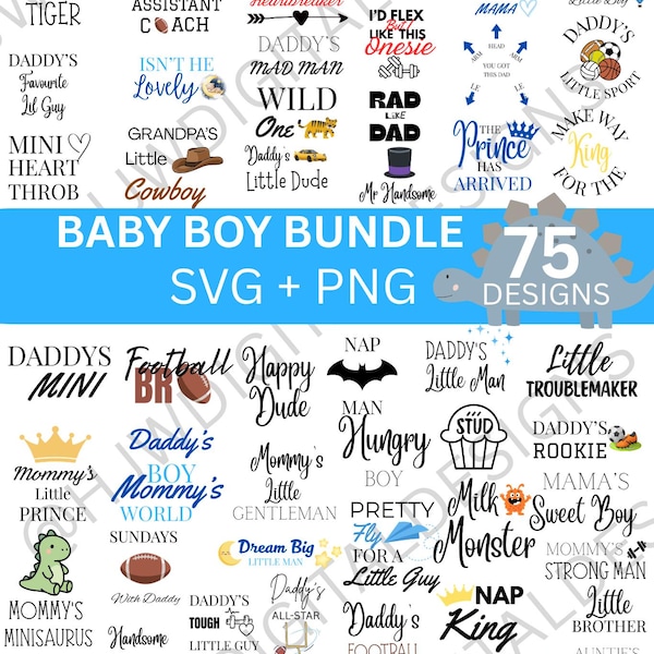 Boy Baby Onesie Png - Etsy