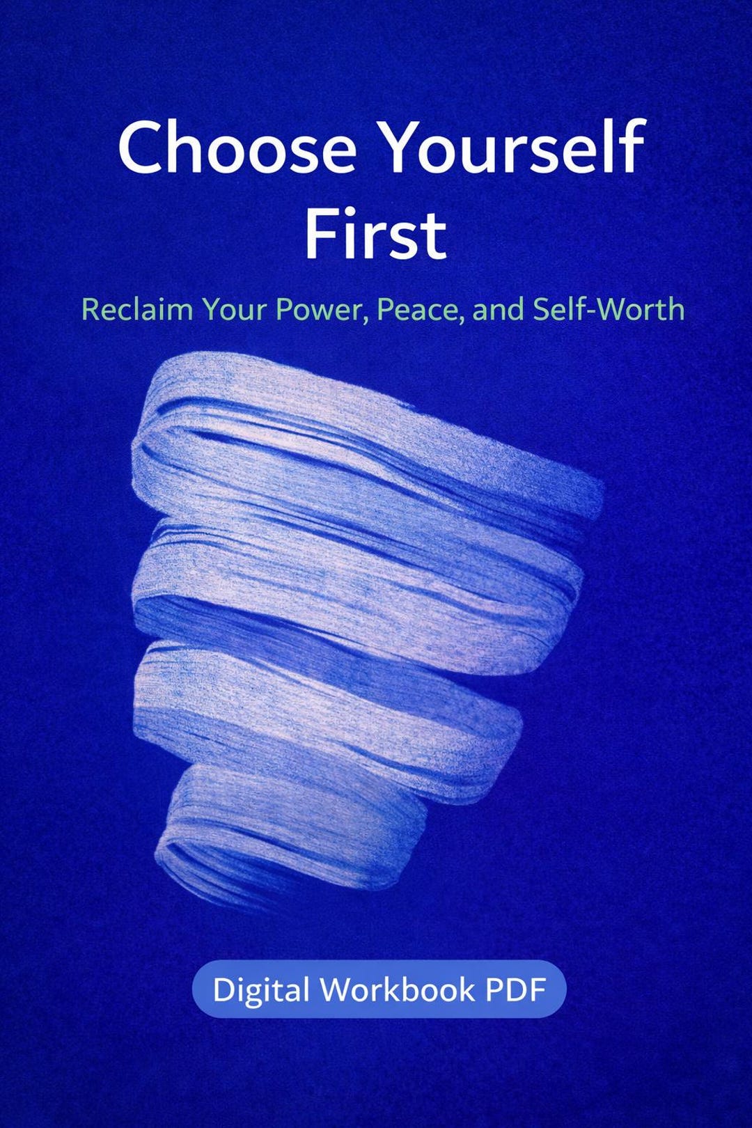 Choose Yourself First Workbook, Self Worth Journal, Digital Download - Etsy