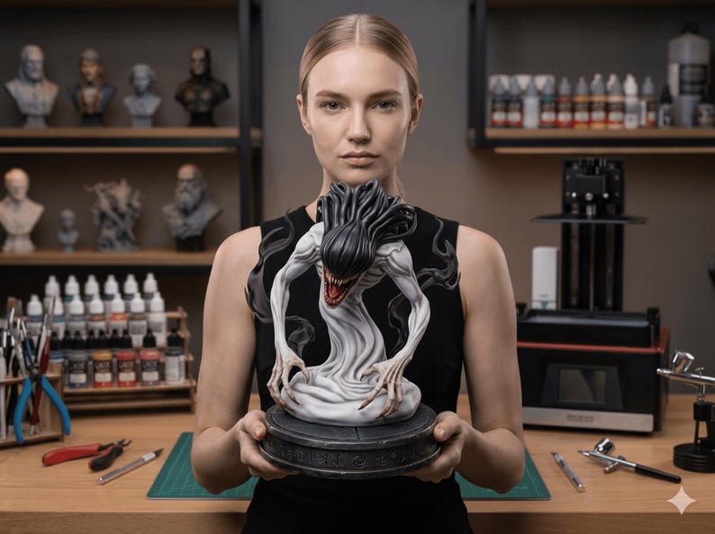 Rika Orimoto STL File | Jujutsu Kaisen Inspired | Modular Anime ...