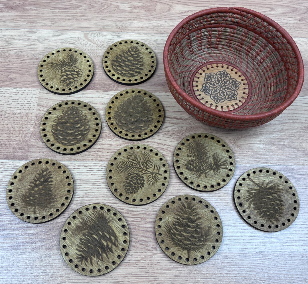Pine Needle Basket Centers, #32 - Etsy