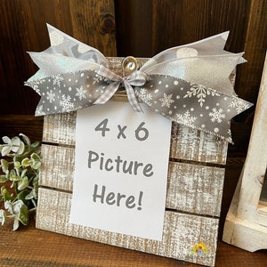 Picture Frames/winter Picture Frame/snowflake Frame/snow Day Frame ...