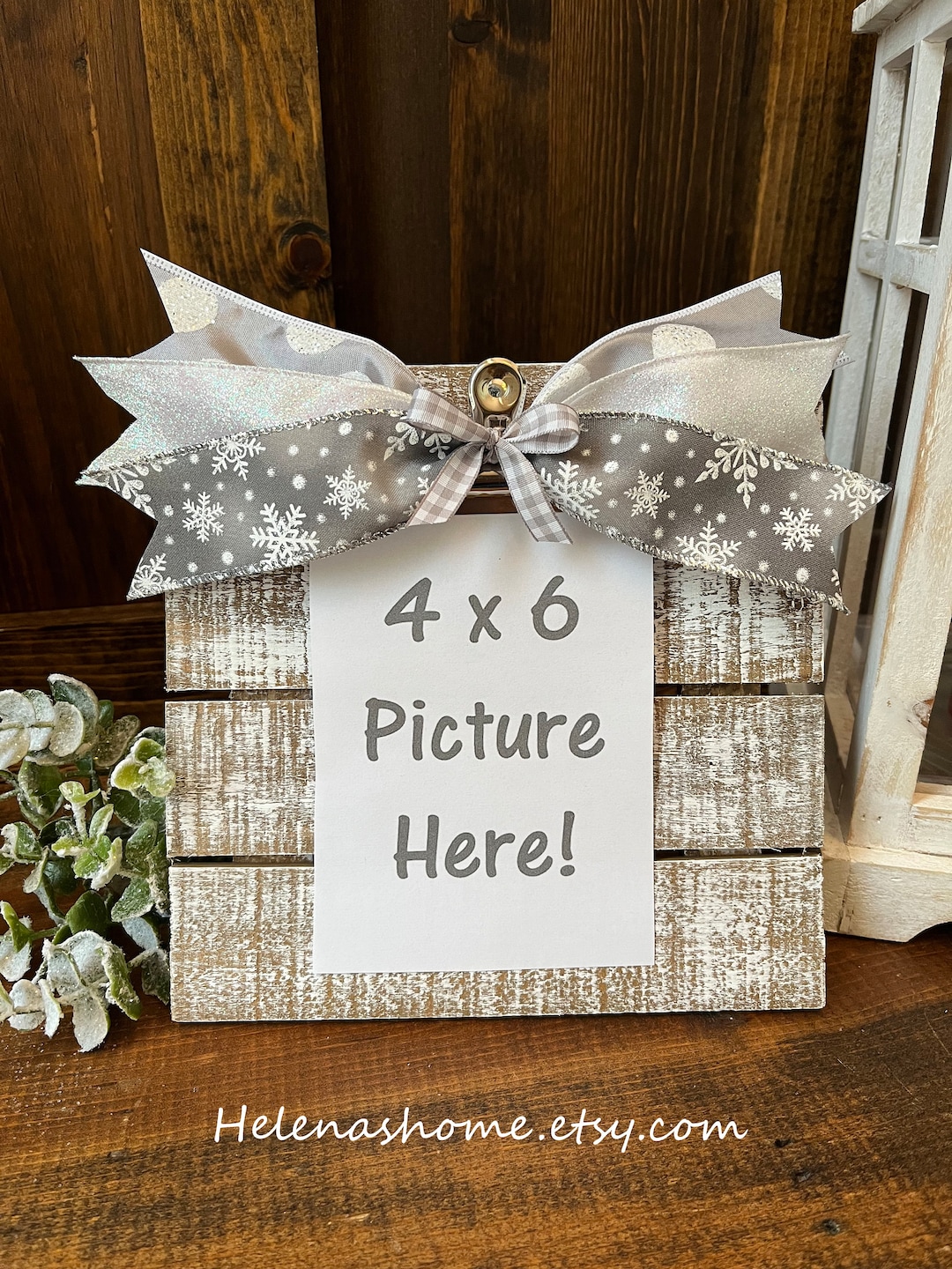 Picture Frames/winter Picture Frame/snowflake Frame/snow Day Frame ...