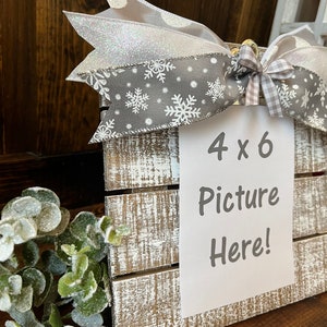 Picture Frames/winter Picture Frame/snowflake Frame/snow Day Frame ...