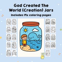Earth Day Bible Lesson Craft, Build an Earth Craft Activity for ...
