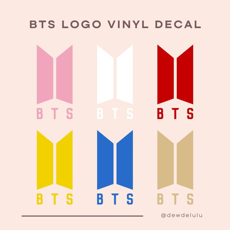 Bangtan Logo Decal | BTS ARMY Gift | K‑pop Vinyl Car Sticker - Etsy
