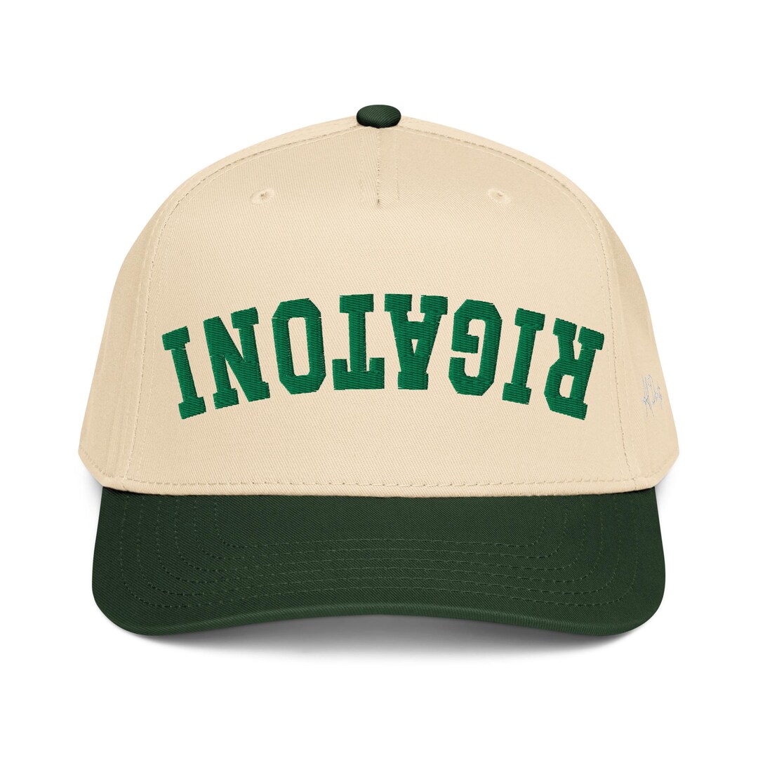 Rigatoni Baseball Cap – 3D Puff Embroidery Italian Pasta Lover Hat by ...