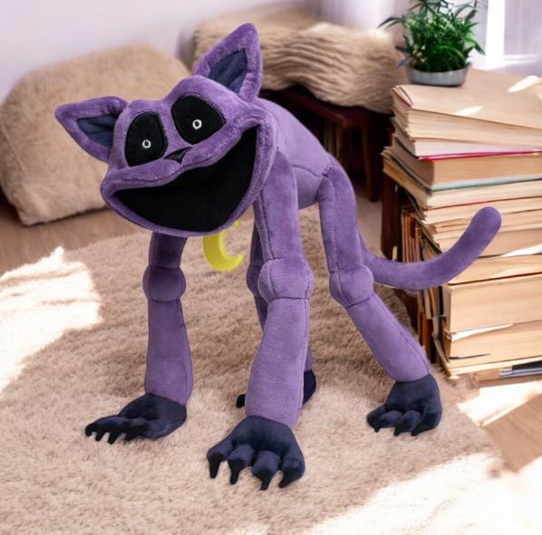 Smiling Critters Poppy Playtime Plush Toys Cat Nap Soft Stuffed Doll ...