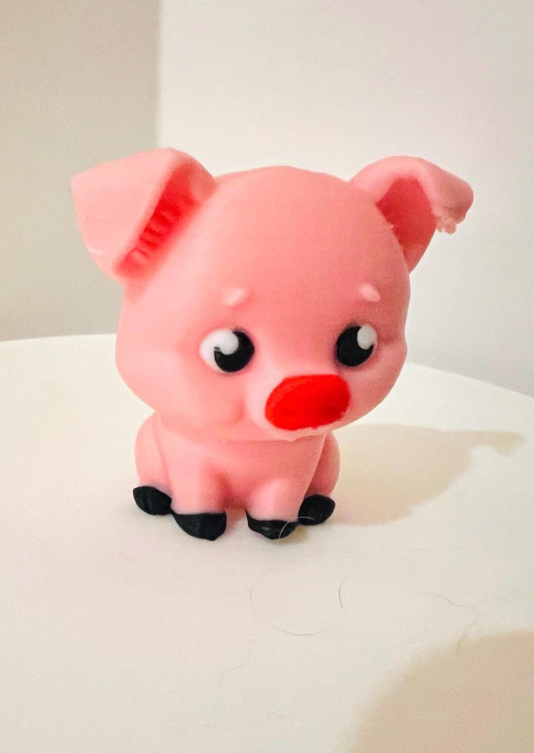 Chibi Pig Figurine – 3D Printed Farm Animal Desk Decor - Etsy