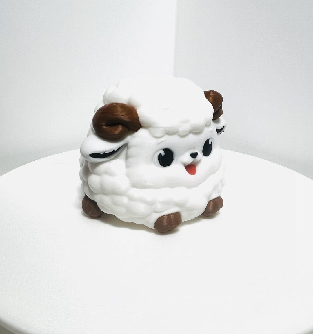 Chibi Sheep Figurine | Kawaii Desk Decor - Etsy