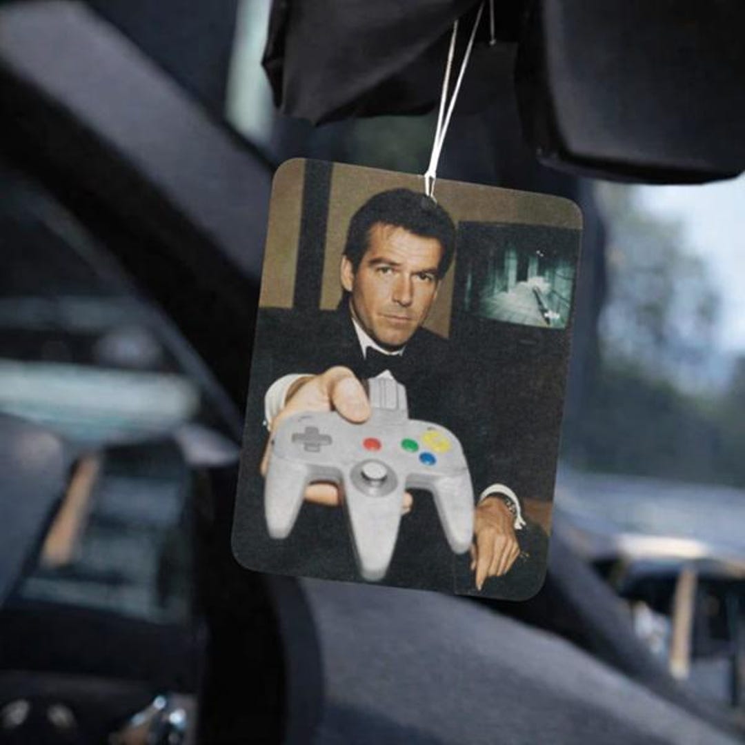 Vintage Gamer Car Air Freshener, Retro 90s Video Game Car Air Freshener ...