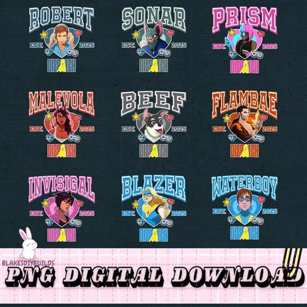 Game Dispatch Characters Bootleg Rap Pngs Download, Dispatch Beef Punch ...