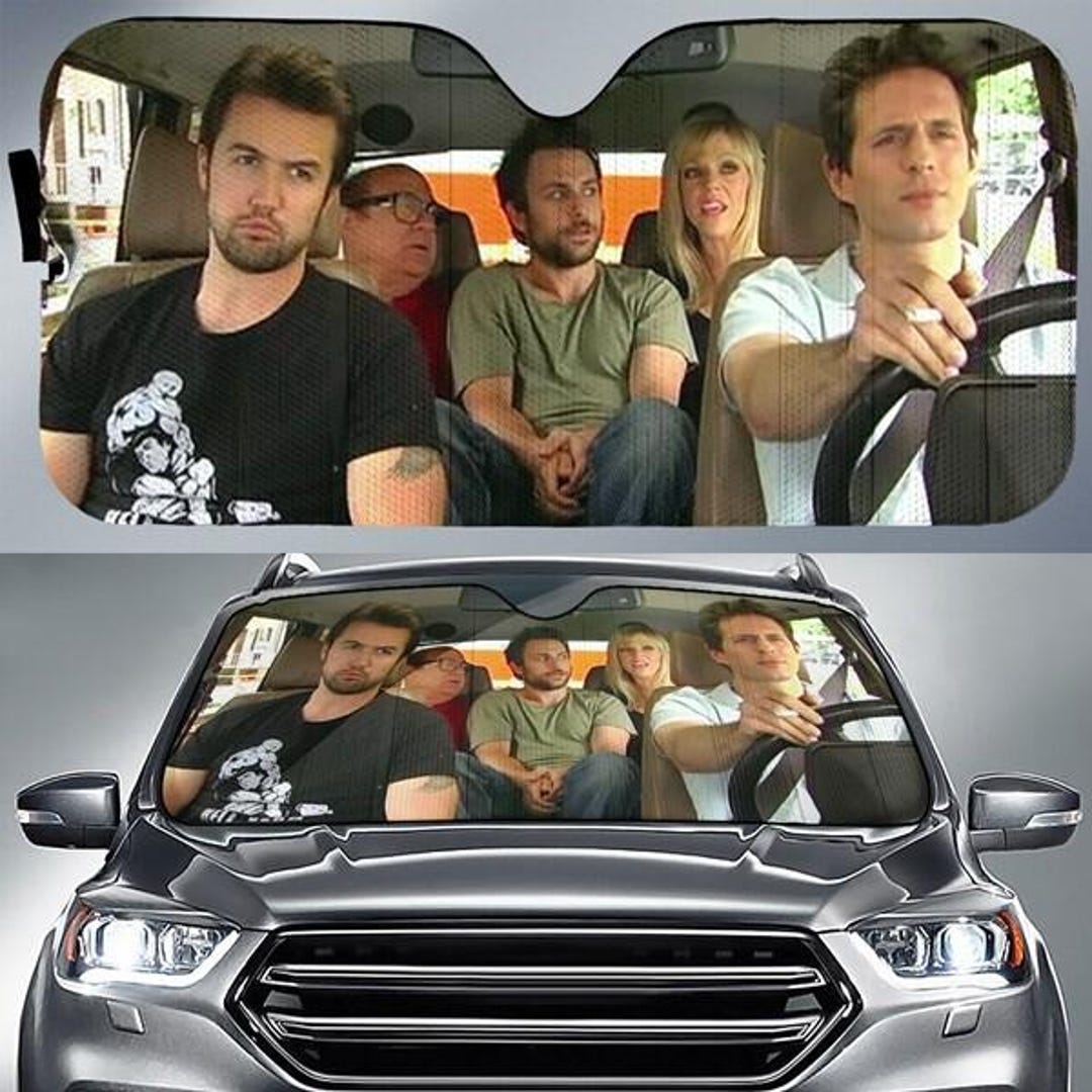 It's Always Sunny in Philadelphia Car Sun Shade, Frank Reynolds Dennis ...
