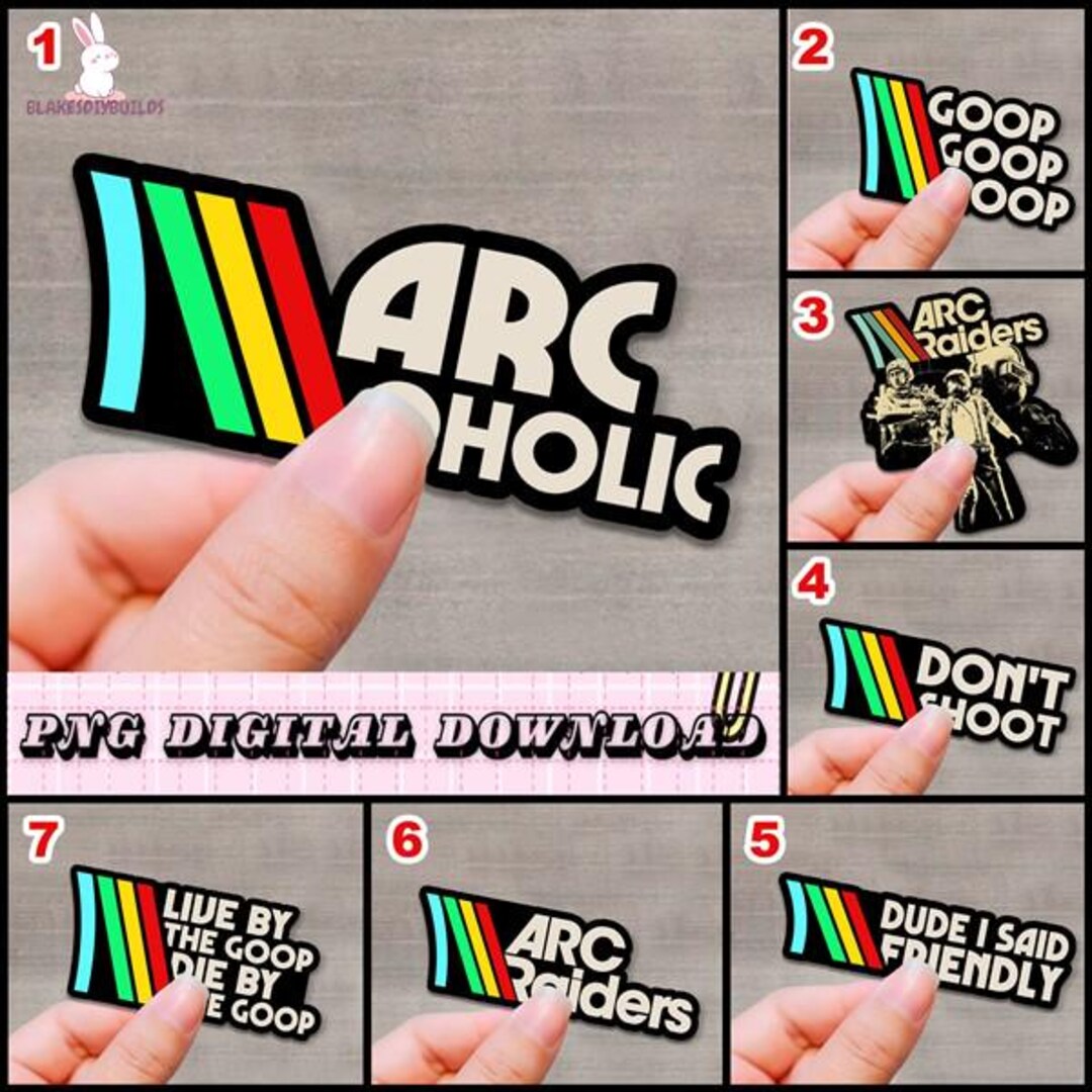 Dont Shoot Goop Goop Goop ARC Png Download, Dude I Said Friendly Arc ...