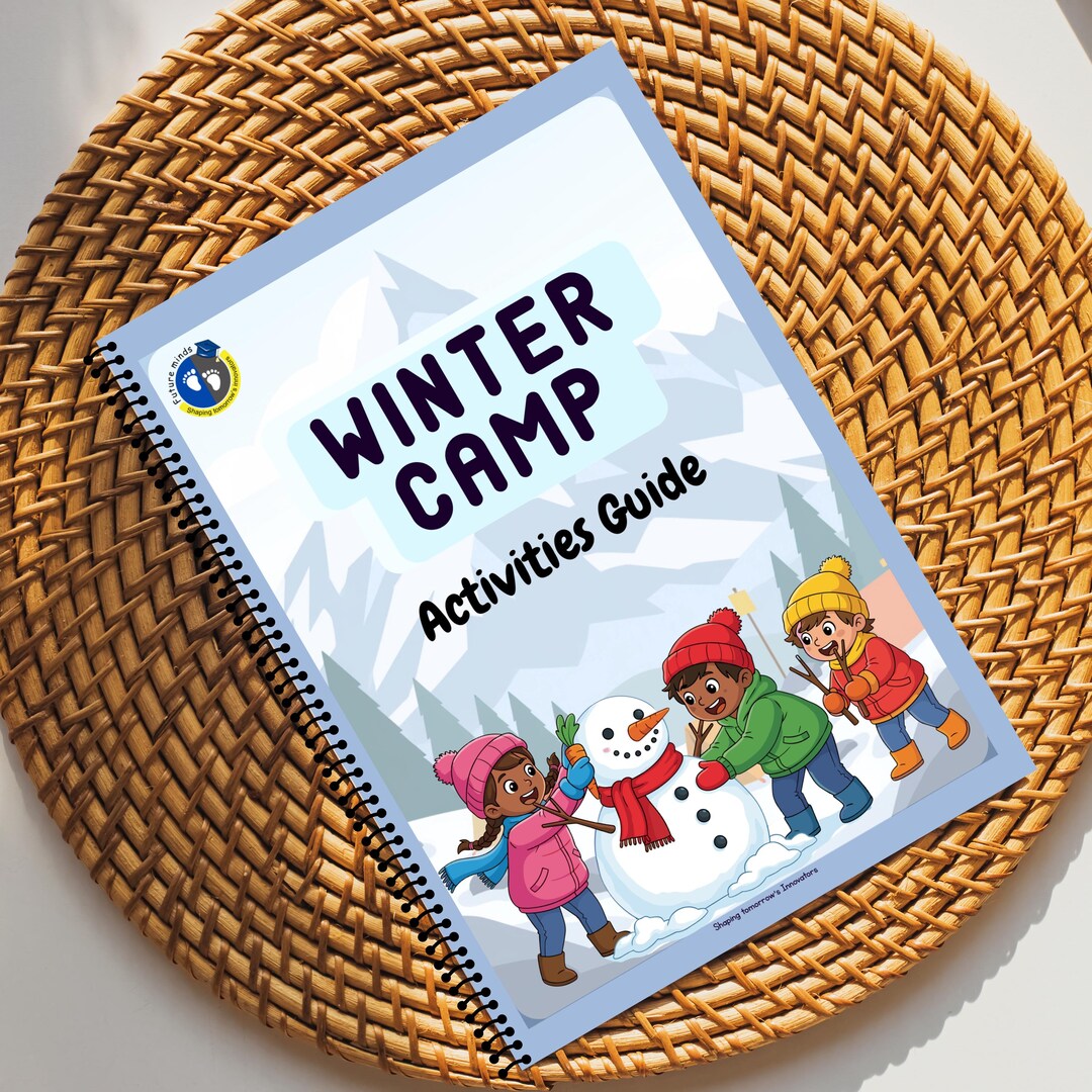 Winter Camp Activity Journal | 10-day Winter Learning (PDF) - Etsy