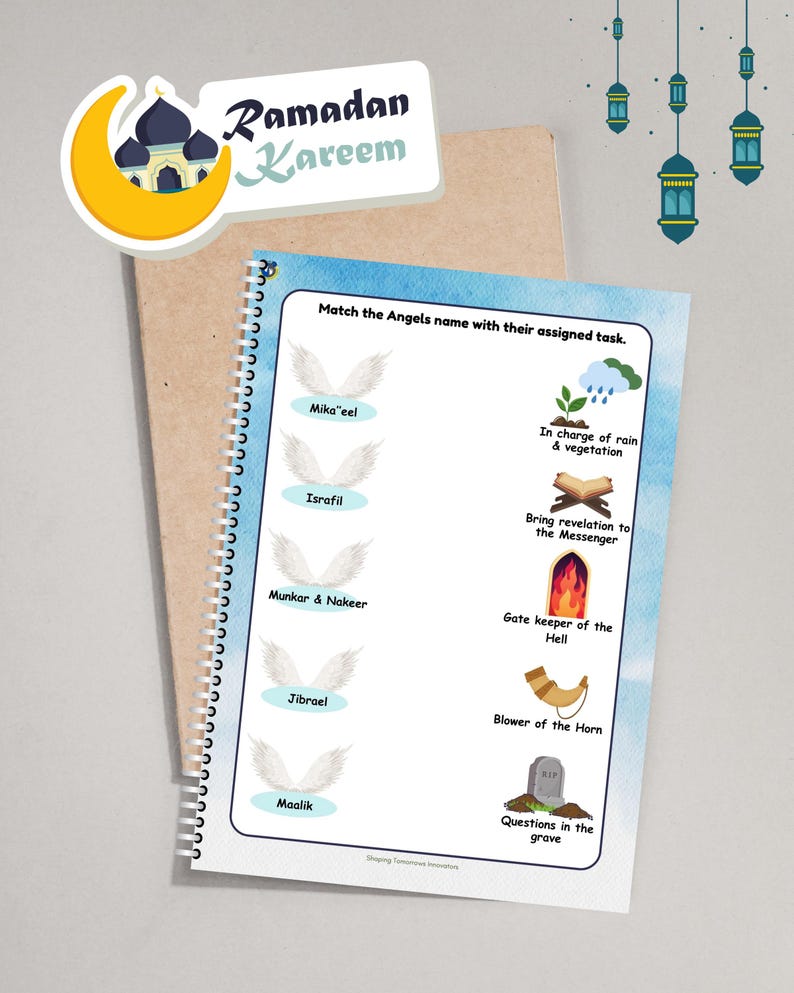 Ramadan Activity Pack for Kids | Islamic Learning Worksheets, Coloring ...