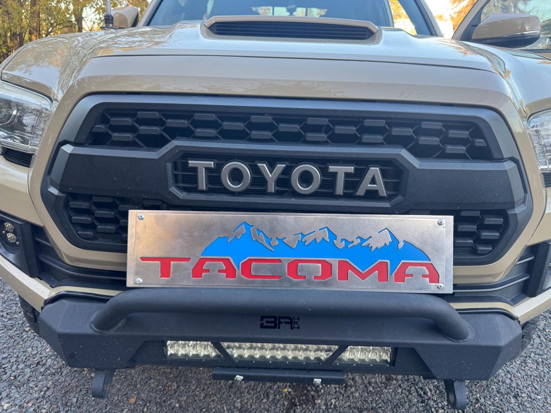 Toyota Tacoma Metal Sign - Etsy