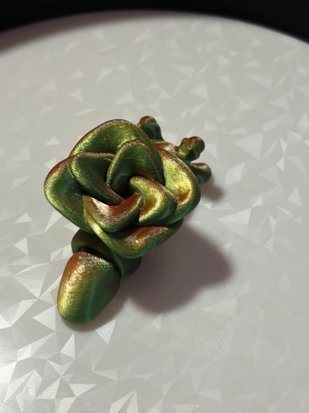 3D Printed Articulated Floral Snail – Fidget Desk Toy - Etsy