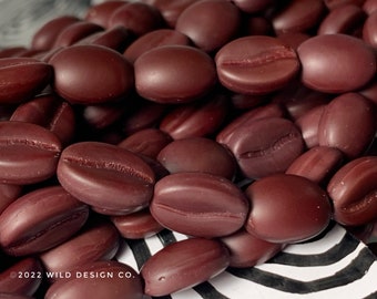 Coffee Bean Beads | Etsy