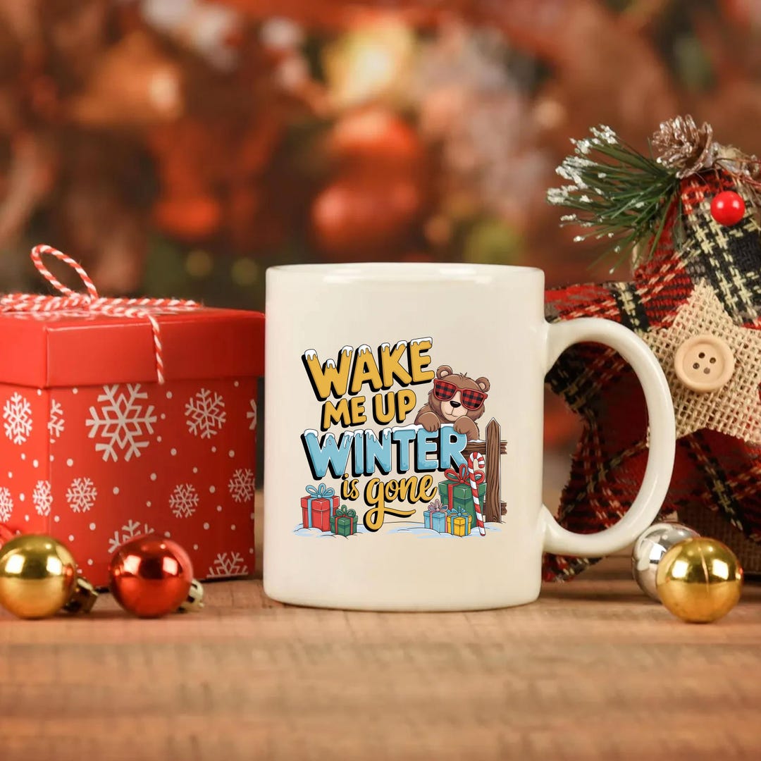 Wake Me up When Its Winter PNG ( Dìital Download) - Etsy