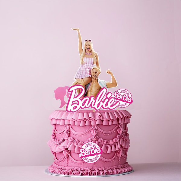 Barbie Cake Topper - Etsy Australia