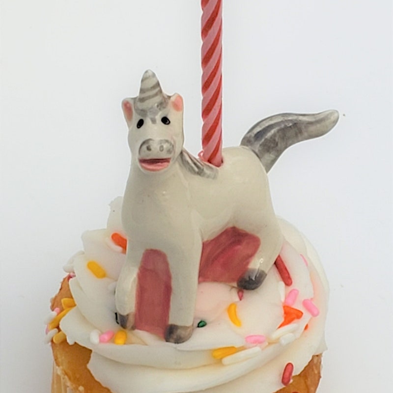 Unicorn Candles Cake - Etsy