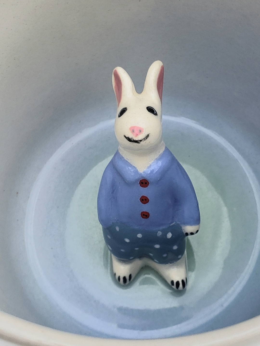 Jack the Rabbit second Surprise Mug, Easter Bunny Peekaboo Cup, Easter ...