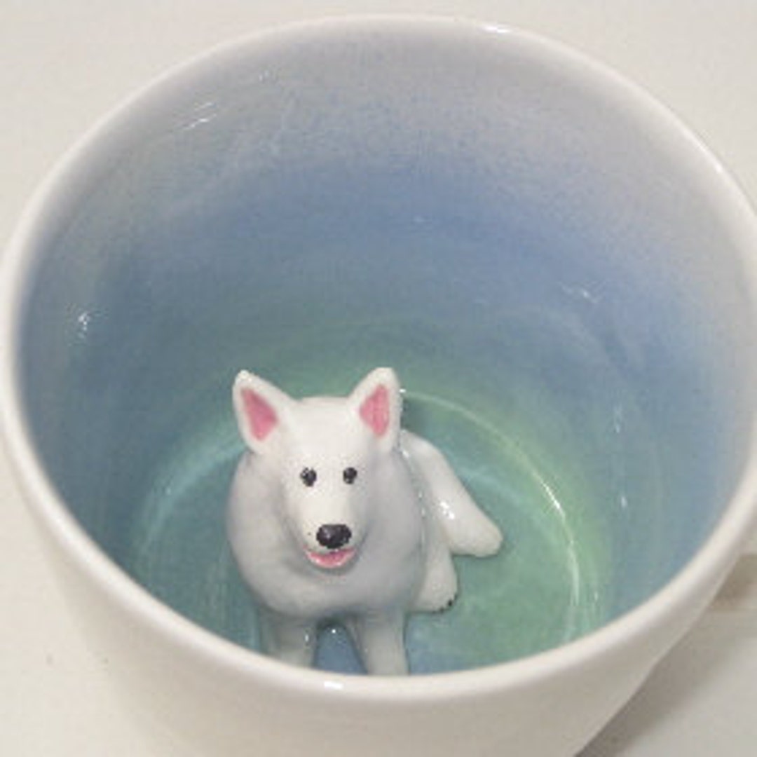 White Shepherd made on Request Surprise Mug - Etsy