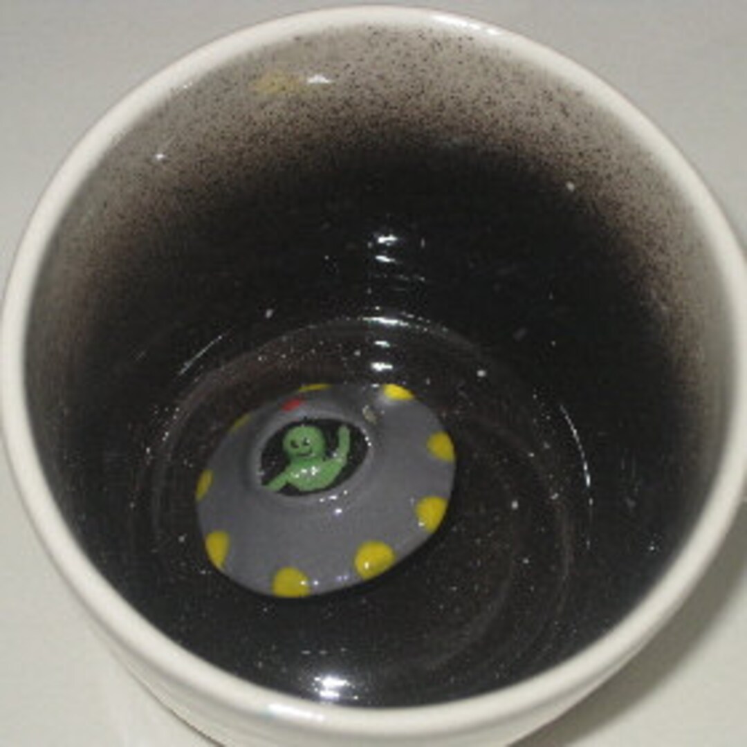 Waving Alien Surprise Mug made on Request - Etsy