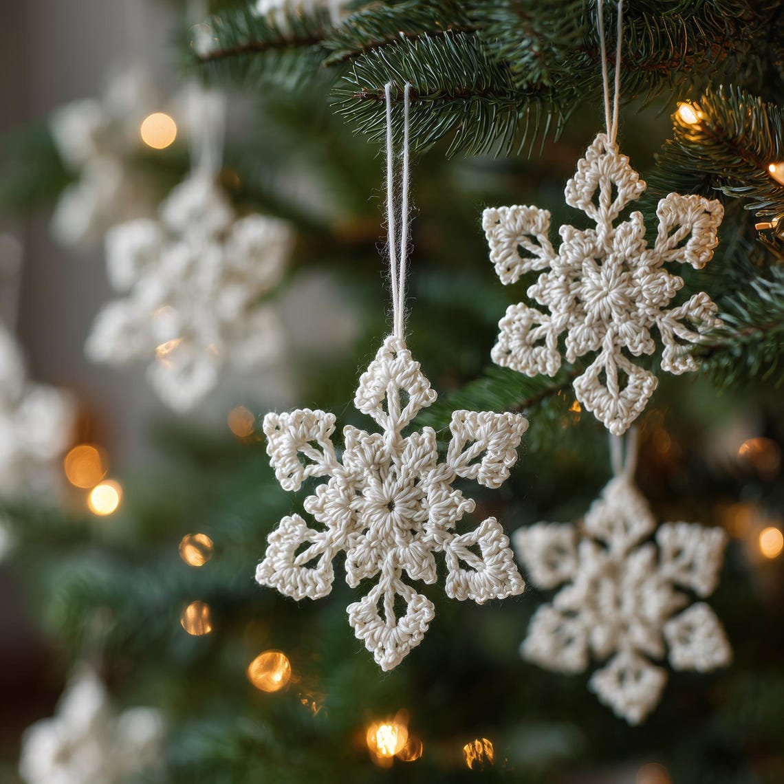 100+ Snowflake Crochet Patterns PDF - Etsy