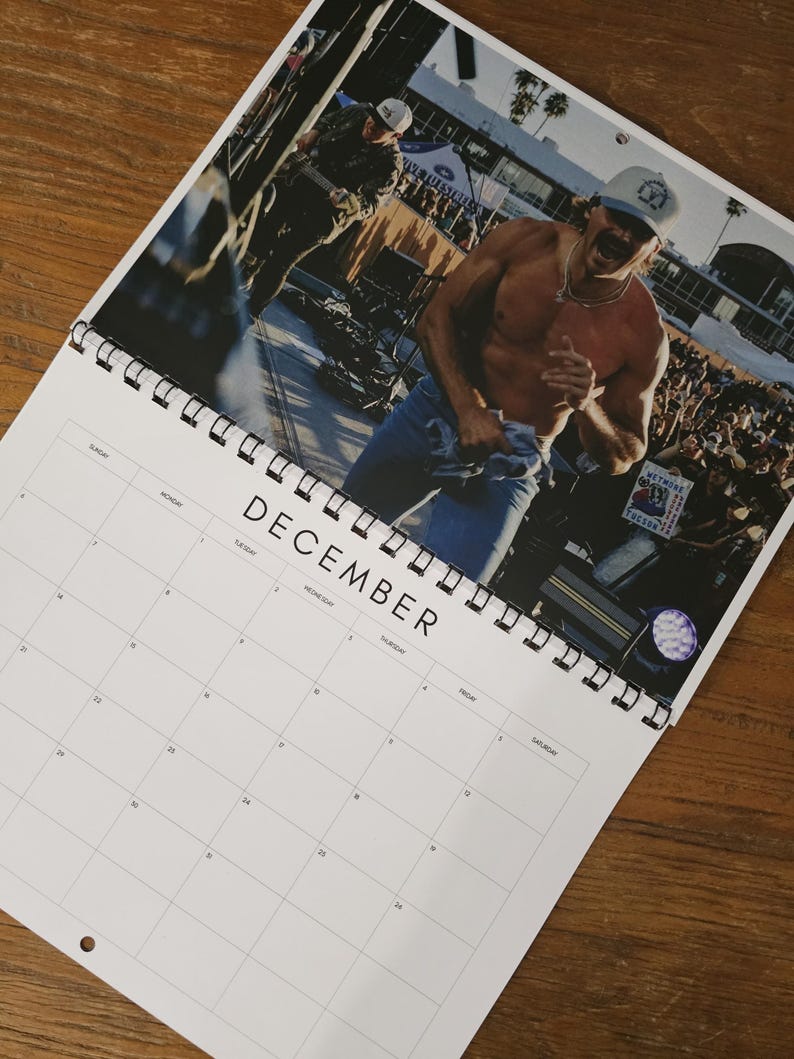 Tucker Wetmore 2026 Druckbarer Kalender - Digitaler Download - Etsy.de