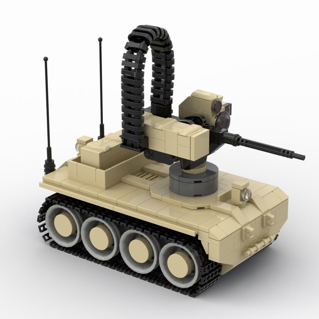 Assembly Toy Non-lego Moc Army EMAV Ver 1 - Etsy