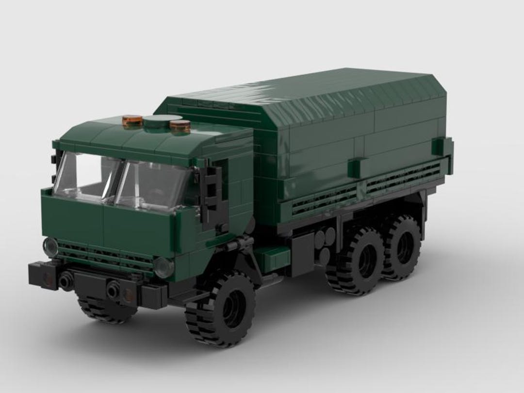 Assembly Toy Non-lego Moc Army Kamaz Full Box Camo - Etsy