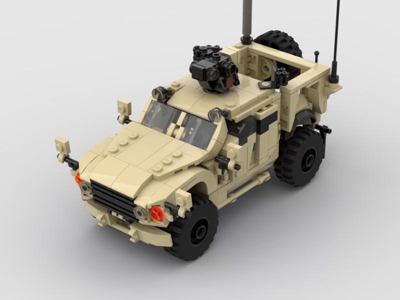 Assembly Toy Non-lego Moc Army MATV - Etsy