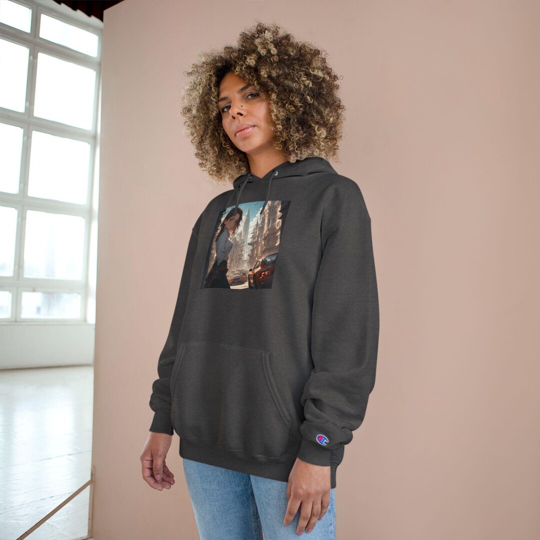 Waifu Brand Champion Hoodie | Anime Streetwear, Logo Pullover - Etsy